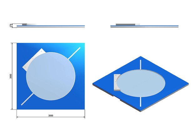 Shot Put Circle Diagram