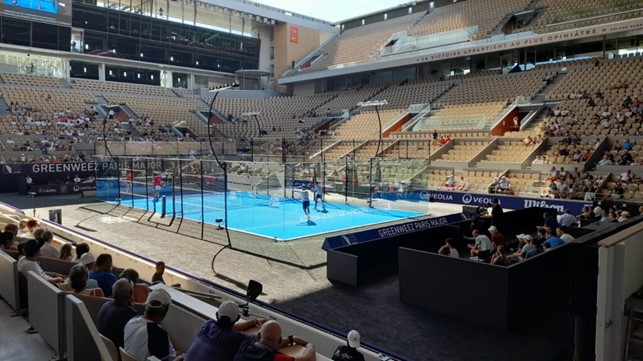 Greenweez Paris Major Premier Padel, Padel Court Flooring | Mondo Spa