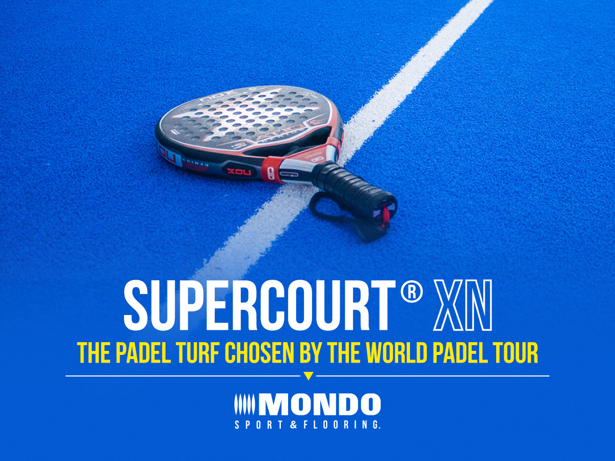 Padel Turf Renovation with Supercourt® XN! | Mondo Spa