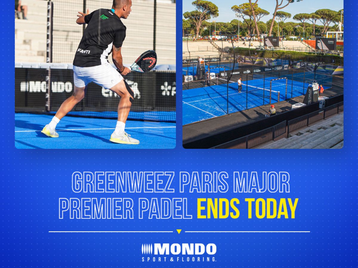 Greenweez Paris Major Premier Padel, Padel Turf | Mondo Spa