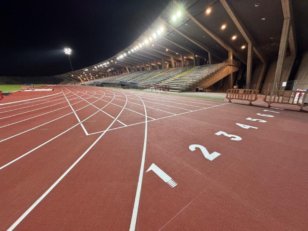 Llegan tiempos de gloria deportiva para Tíncer: la pista de atletismo ...