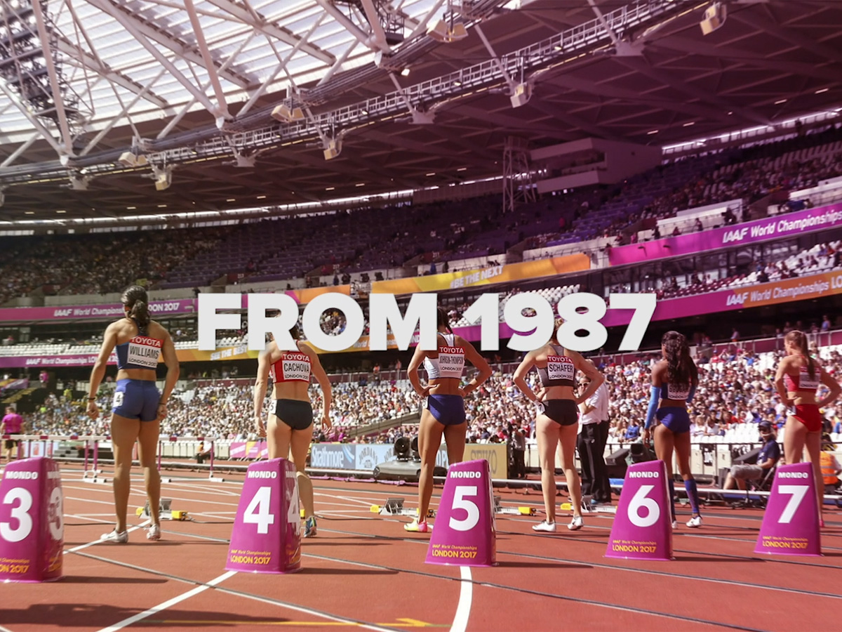 World Championships: Mondo Indoor and Outdoor Supplier | Mondo Spa