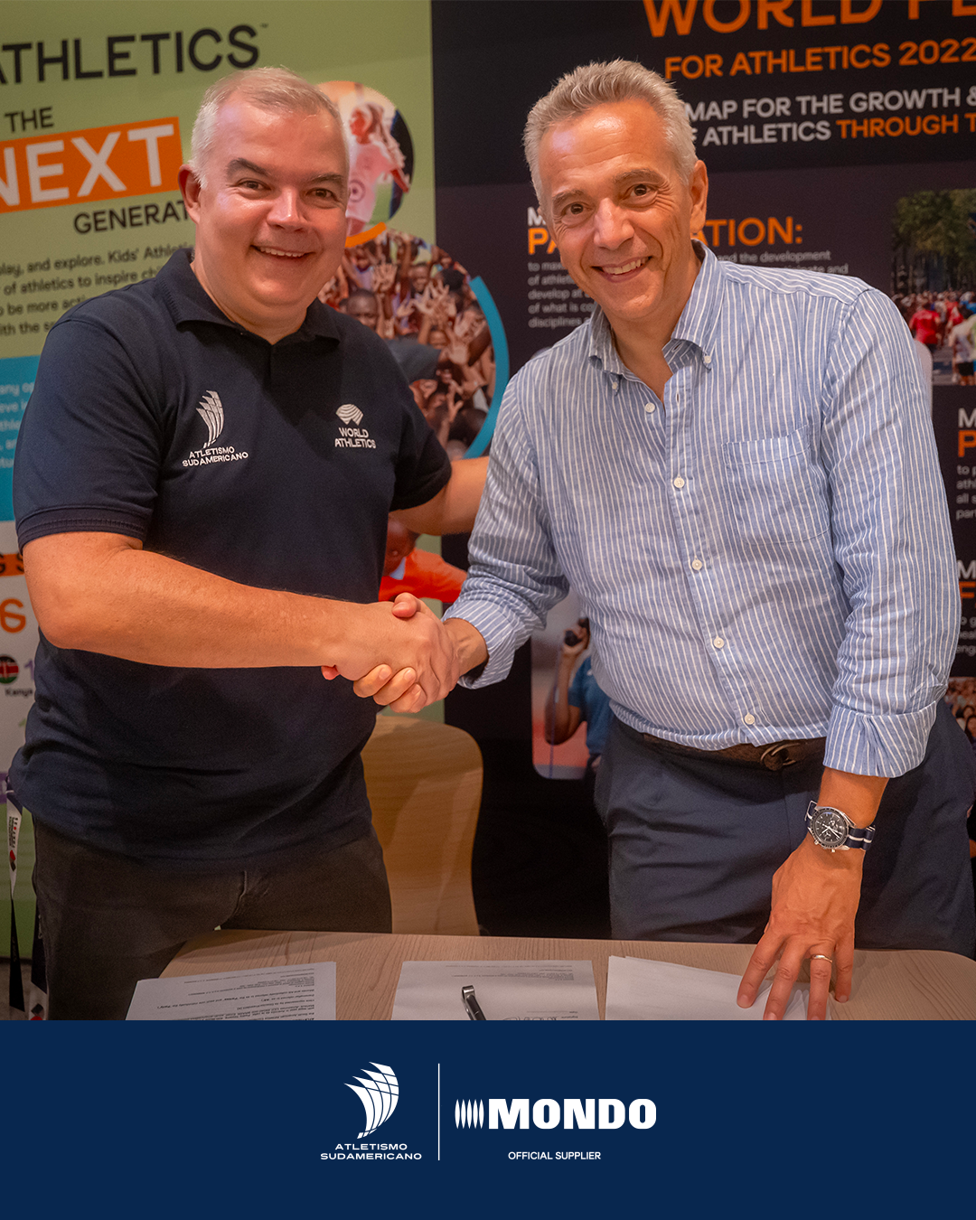 New Partnership Between Mondo and South American Athletics | Mondo Spa
