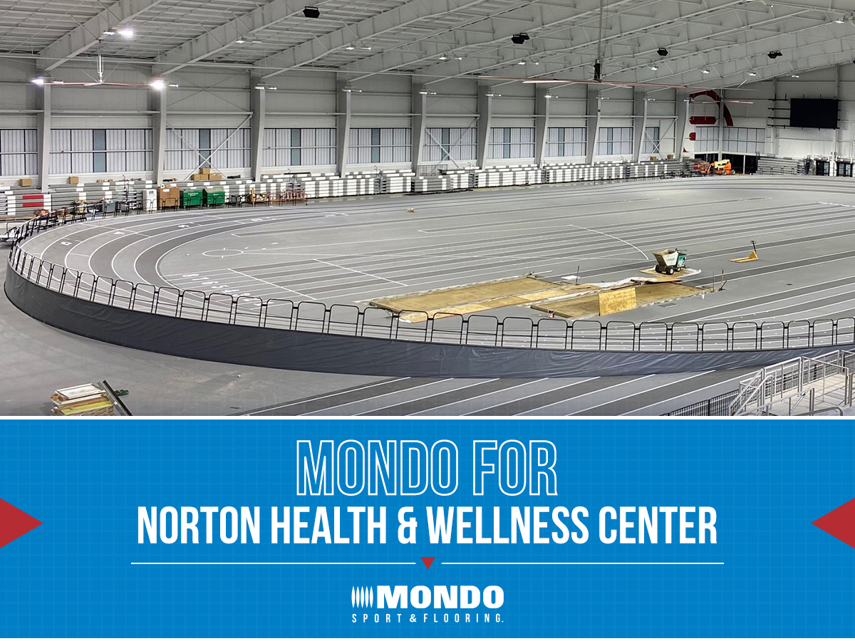 Variable Hydraulic Banking Athletics Track, Norton Health & Wellness ...