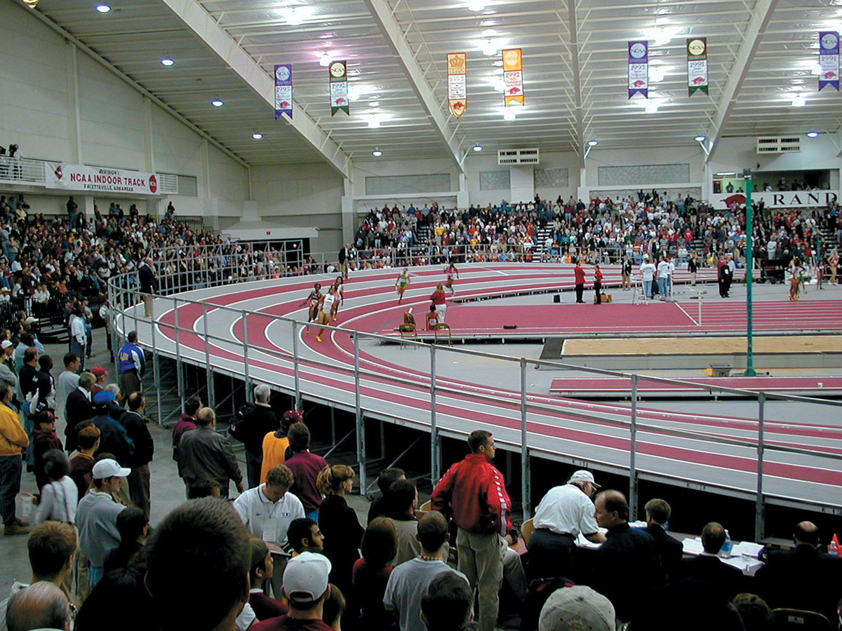 Running fast at the Randal Tyson Track Center | NEWS | Mondo Spa